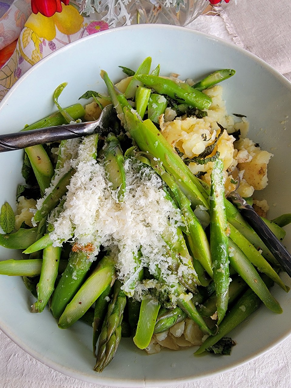 Spring Potatoes & Asparagus - Shared Kitchen
